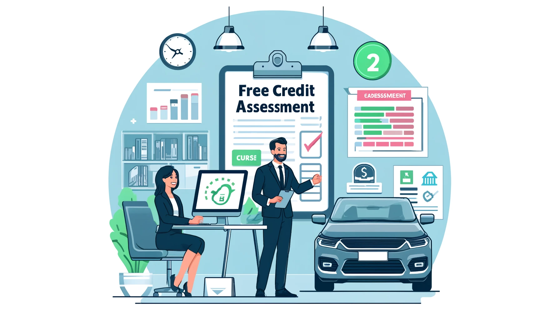 Get Your Free Credit Assessment for Car Financing Today