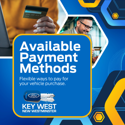 Payment Methods We Accept | Key West Ford