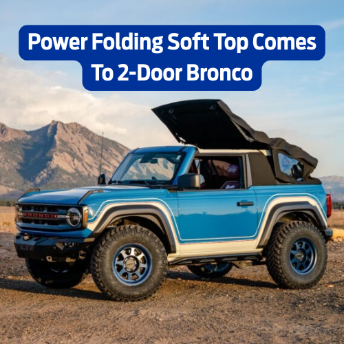 Bestop Unveils Power Folding Soft Top For 2-Door Ford Bronco At SEMA ...
