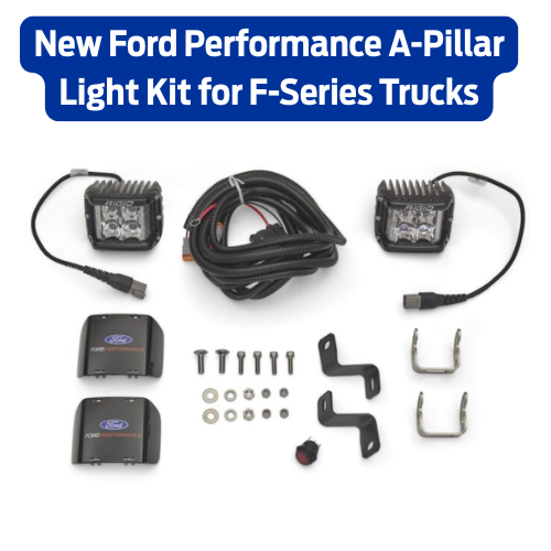 Ford Performance Introduces A-Pillar Off-Road Light Kit for F-Series ...