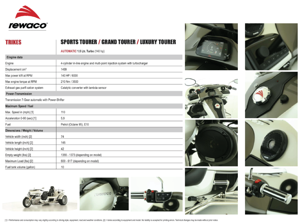 Rewaco Trikes | Len's Automotive