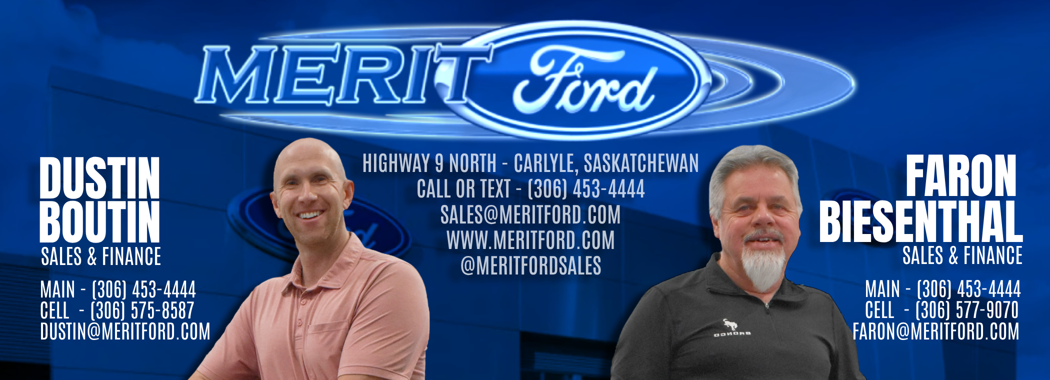 New & Used Ford Cars, Trucks & SUVs in Carlyle, SK | Merit Ford